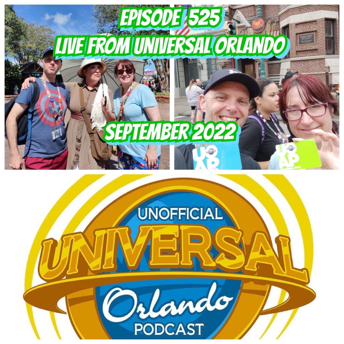 UUOP #525 – Live From Universal Orlando September 2022 – Theme Park Duo