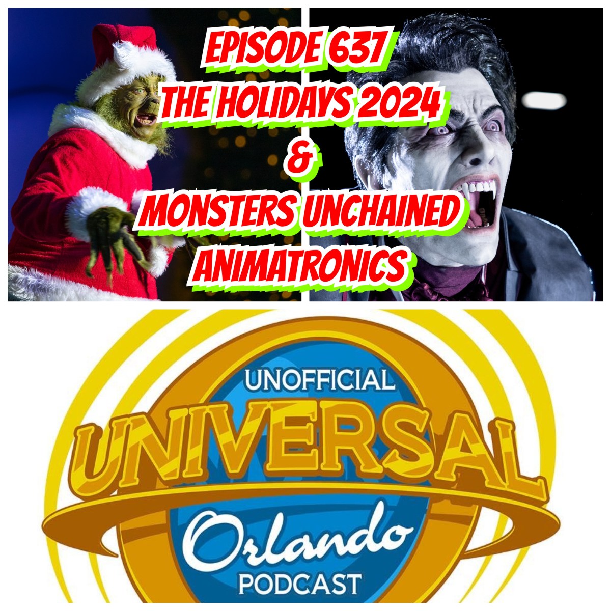 UUOP #637 – The Holidays 2024 & Monsters Unchained Animatronics – Theme ...
